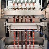 China Multi-Function Automatic 4 Lane 6 Lane Multi-lanes Granule Coffee Milk Tea Powder Sachet Packaging Machine for sale