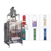 China Multi lane Liquid Packing Machine Shampoo Sachet Hair Conditioner Ketchup Honey Liquid Packing Machine for sale