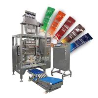 China Automatic Multi Lane Powder Stick Sachet Packing Machine Sugar Coffee Stick Packing 3 In 1 Coffee Stick Packing Machine With Multi-lane Checkweigher for sale