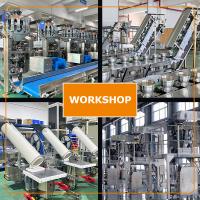 China Automatic Pillow Bag Weighing Packing Machine for Snacks Nuts Granules 5-200g High Speed Food Packaging Equipment for sale