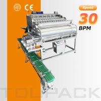 China High Speed Blueberry Packing Machine With Multihead Weigher Auto Box Filling System for sale