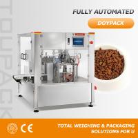 China Automatic Rotary Doypack Packaging Machine for Nuts Candy Snacks Pet Food Premade Pouches for sale