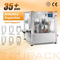 China CE Certified Food Grade Rotary Doypack Packaging Machine for Nuts Snacks Premade Zipper Pouches for sale