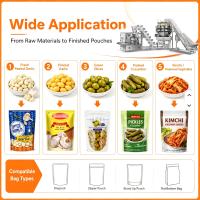 China CE Certified Food Grade Doypack Packaging Machine for Nuts Snacks Premade Zipper Stand Up Pouch Packing Food Granule Packaging Solutions for sale