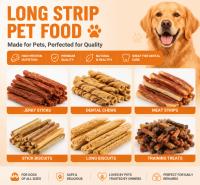 China Dog Food Packaging Machine | Specialized Multihead Weigher for Long Strip Jerky & Chew Sticks Anti-Clogging for sale