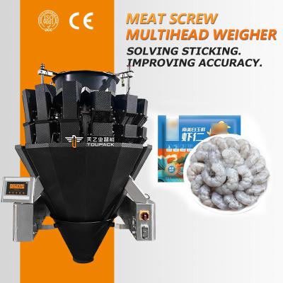 China Automated Weighing & Premade Pouch Packaging Solution for Frozen Foods for sale