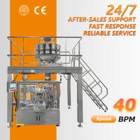 China Multihead Weigher and Premade Pouch Packing Machine for Seafood Portioning for sale