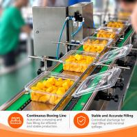 China Automatic Fresh-Cut Fruit Packing Line with Tray Denesting Machine for sale