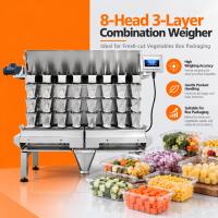 China Automatic Fresh-Cut Fruit Packing Line with Tray Denesting Machine for sale