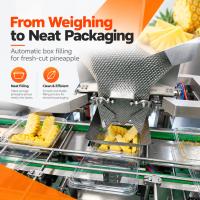 China Automatic Fresh-Cut Fruit Packing Line with Tray Denesting Machine for sale