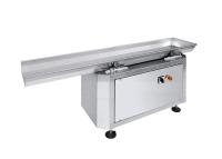 China Stainless Steel Vibrating Feeder Food Packaging Auxiliary Equipment for sale