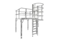 China Loading Weigher Working Platform Food Packaging Auxiliary Equipment for sale