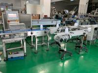 China 200 WPM Dynamic Checkweighers Weight Inspection System Belt Conveyor With Rejector For Jars for sale