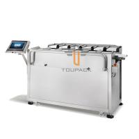 China 12 Head Belt Frozen Fishes Multihead Weigher SUS Water Proof 40WPM for sale