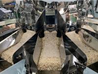 China Small Granules Multihead Weigher 20 Heads Rice Scale Weighing Machine for sale