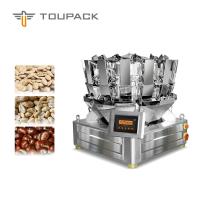 China 2KW Mini 14 Heads 0.8L Granules Multihead Weigher For Rice for sale