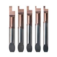China Custom Face Grooving micro carbide boring bar Internal Cooling For Micro Turning Lathe for sale