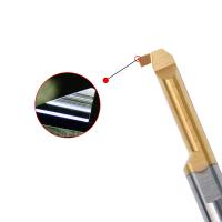China Tungsten Carbide Small Internal Grooving Tools Gold Color ISO Certified for sale
