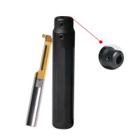 China Tungsten Carbide Small Internal Grooving Tools Gold Color ISO Certified for sale