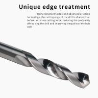 China Custom Carbide Tungsten Drill Bit Hss Straight Taper Shank 2 Flutes for sale