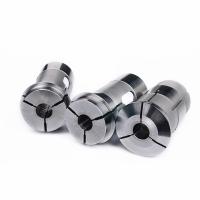 China Carbide CNC Lathe High Precision Collet with Round Hex Square Clamping Hole for sale