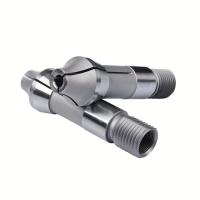 China Customized Swiss Lathe Collets Tapered Long Nose Guide Bush Round Bore Carbide Lined for sale