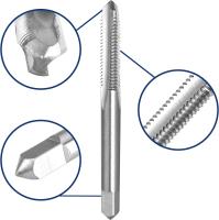 China High Speed Steel HSS Threading Taps With Metric Imperial Thread Type for sale