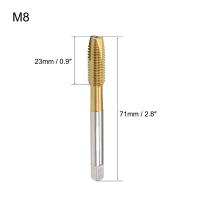 China 150 Overall Length HSS Threading Taps 3 Shank - 7 Shank Diameter for sale