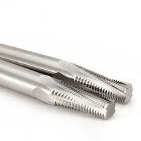 China 3/8 Carbide Thread Milling Cutter BSPT RC 55 Degree with bronze Nano Coating for sale