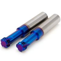 China HRC68 Degree Threading End Mill Cutter Metric ISO Three Teeth For CNC Machining for sale