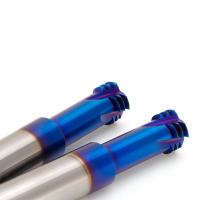 China HRC68 Degree Threading End Mill Cutter Metric ISO Three Teeth For CNC Machining for sale