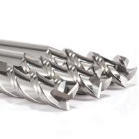 China 3 Flutes Flat End Mill Cutter Mirror Polishing Uncoated For Aluminum Machining for sale