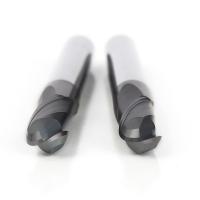 China High Performance Solid Carbide End Mills HRC55 Black Color Coating For Steel for sale