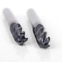 China HRC55 Carbide End Mills Corner Radius For Prehardening Steel for sale