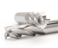 China HRC58 Solid Carbide Roughing End Mill Cutter Nano Coating For Steel for sale
