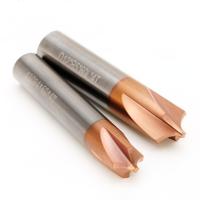 China Solid Carbide Chamfer End Mill 4 Flutes 90 Degree R0.5R1R2R3 for sale