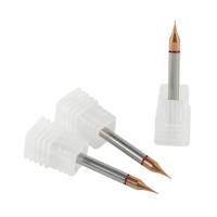 China 2 Flutes Radius Cutter End Mill , TiAlN Coating Solid Carbide Milling Tools for sale