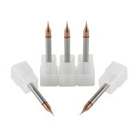 China 2 Flutes Radius Cutter End Mill , TiAlN Coating Solid Carbide Milling Tools for sale