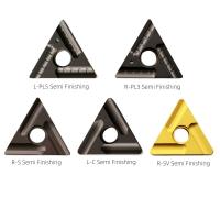China Carbide Triangle Turning Inserts TNMG160408 For Steel Processing for sale