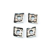 China WNMG080402 Solid Carbide Turning Insert Wear Resistant For Aluminum for sale
