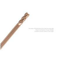 China Tungsten Micro Diameter End Mill With 0.2mm Cutting Edge 2.5mm Flute Length for sale