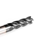 China Solid Carbide Micro Diameter End Mill 4 Flutes HRC 58 Degree For Milling Tools for sale