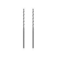 China Tungsten Steel Carbide Drill Bits With Straight Flute And Bright Finish for sale