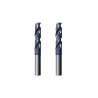 China Straight Flute Carbide Drill Bits With Tungsten Steel Grade Titanium Nitride Coating for sale