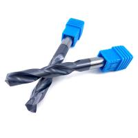 China Straight Flute Carbide Drill Bits With Tungsten Steel Grade Titanium Nitride Coating for sale