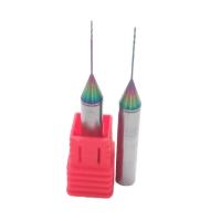 China High Precision Micro Diameter End Mill For Aluminum Copper Steel for sale