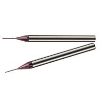 China Precise Micro Diameter Long Neck End Mill For Aluminum Copper Steel for sale