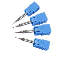 China Precise Micro Diameter Long Neck End Mill For Aluminum Copper Steel for sale