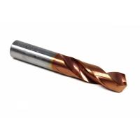China precision Carbide Round Shank Drill Bit Right Hand Multipurpose for sale