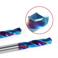China Straight Flute Carbide Drill Bits Round Shank For Drilling Holes for sale